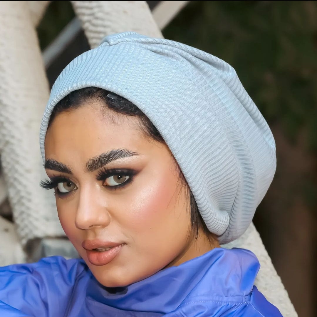 MERLA Stripes Cotton Turban – www.turbandemoda.com